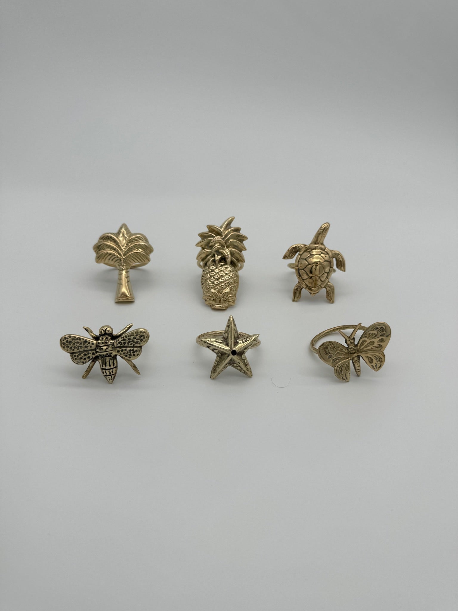 Napkin Rings – Bronze Betty