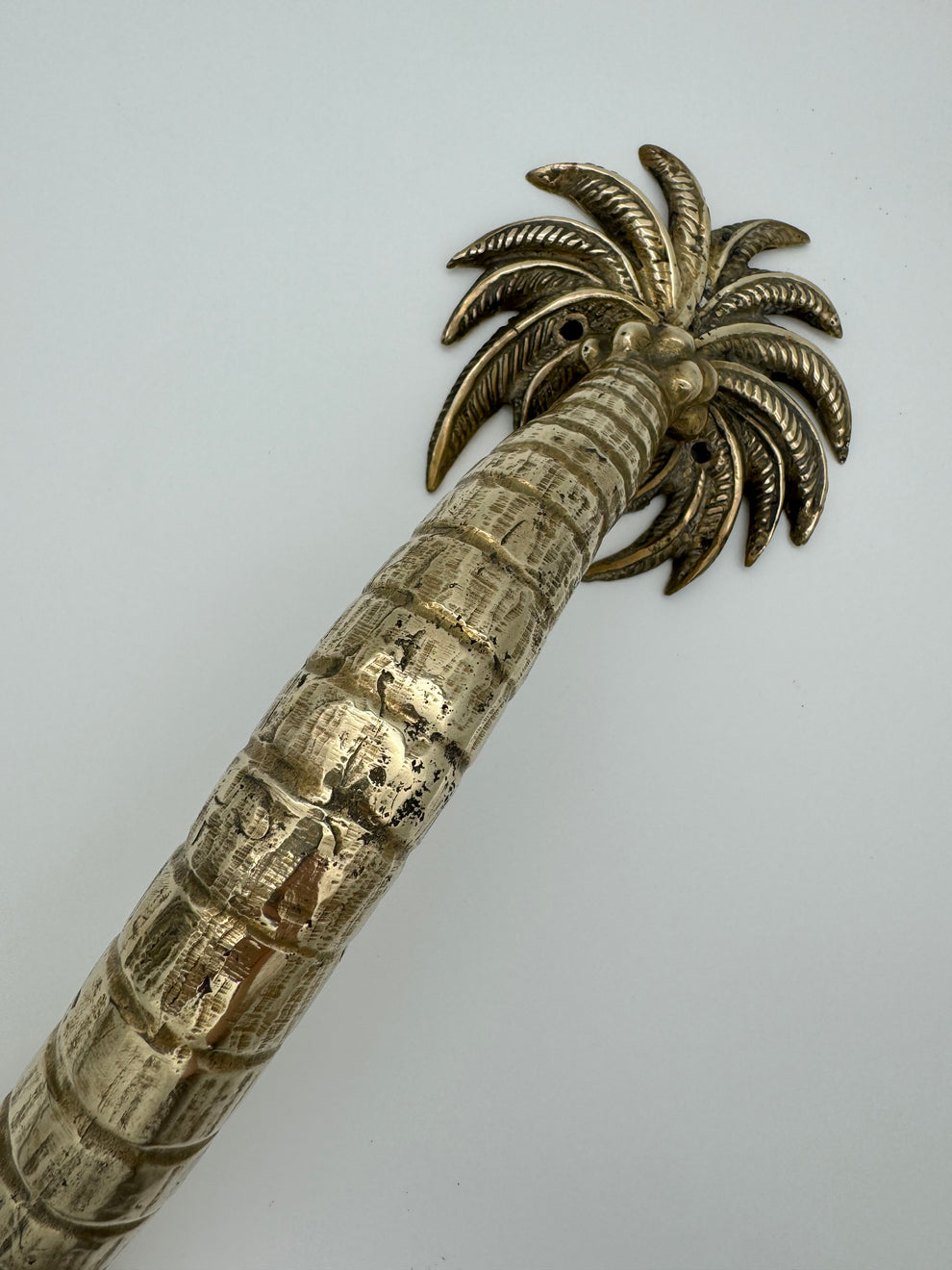Palm Tree Door Handle 35cm – Bronze Betty